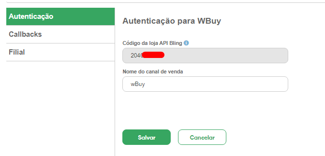 Bling API - Central de Ajuda wBuy